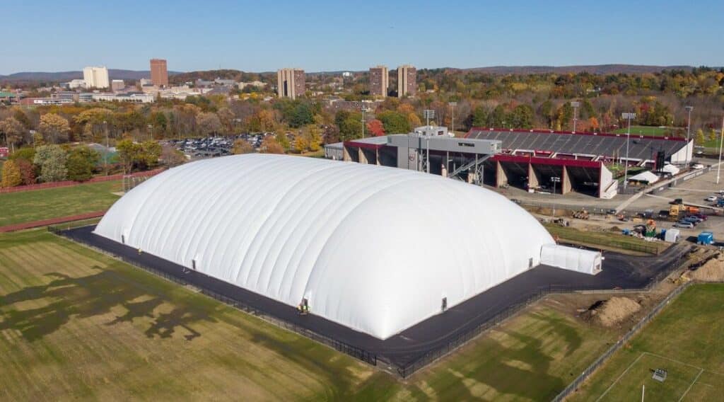 UMass Amherst Seasonal Sports Dome: Yeadon's Weather Solution